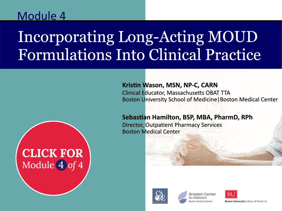 Post-test | Module 4: Medications for Treating Opioid Use Disorder ...